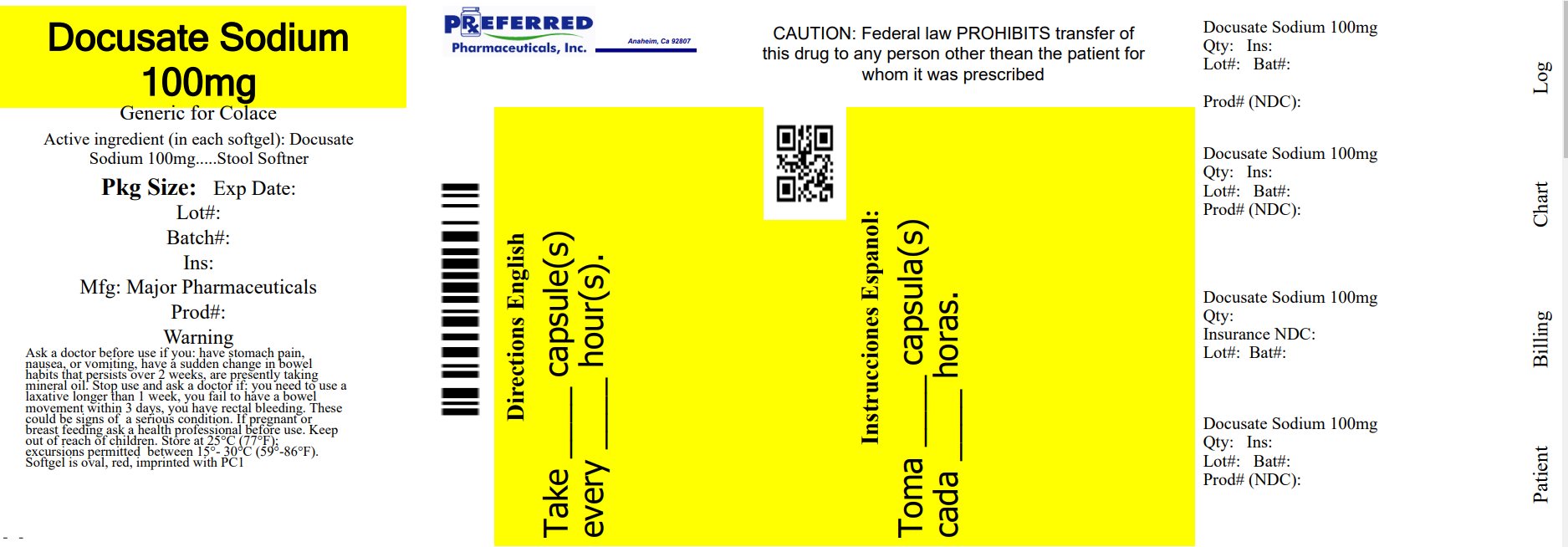 STOOL SOFTENER LAXATIVE- docusate sodium capsule, liquid filled