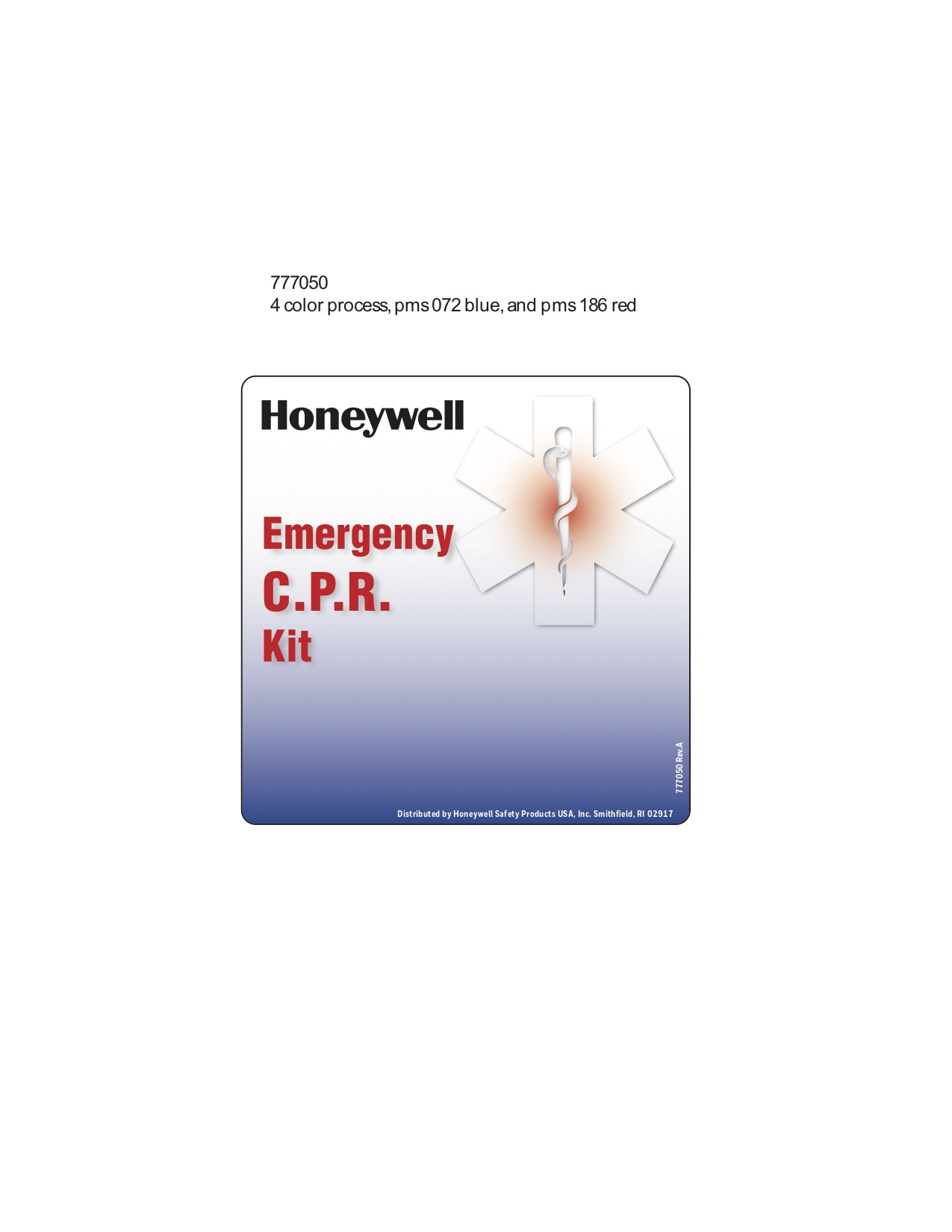 4175 First Aid Kit by Honeywell Safety Products USA, Inc 4175 FIRST AID ...