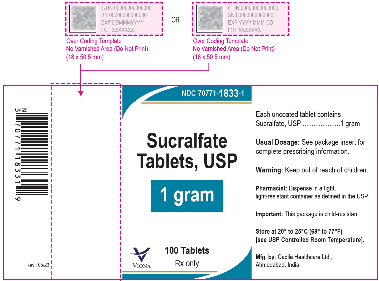 Sucralfate by Zydus Lifesciences Limited SUCRALFATE tablet