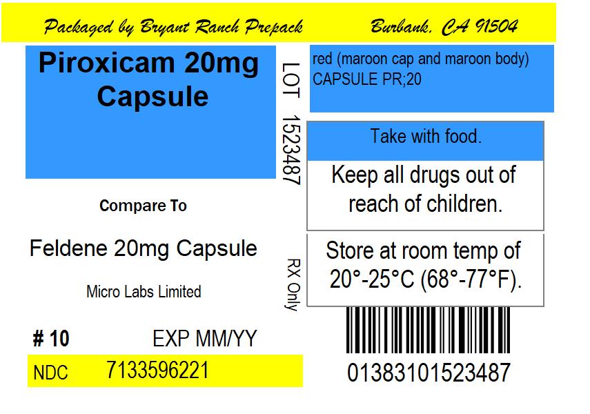 PIROXICAM- piroxicam capsule