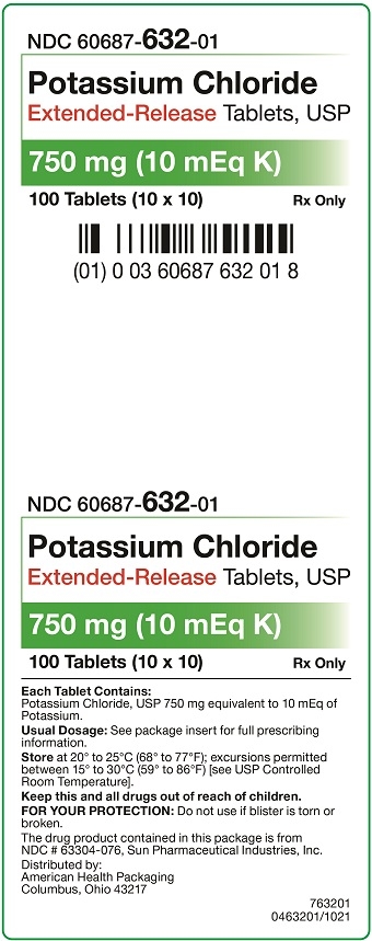 POTASSIUM CHLORIDE EXTENDED-RELEASE- potassium chloride tablet ...