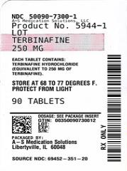 TERBINAFINE HYDROCHLORIDE tablet