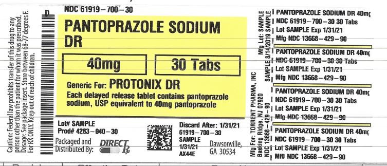 PANTOPRAZOLE SODIUM D/R tablet, delayed release