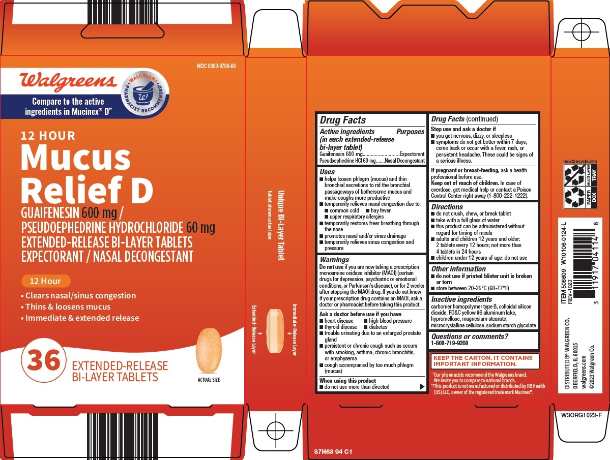 MUCUS RELIEF D- guaifenesin and pseudoephedrine hydrochloride tablet ...