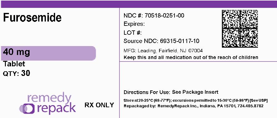 FUROSEMIDE- furosemide tablet