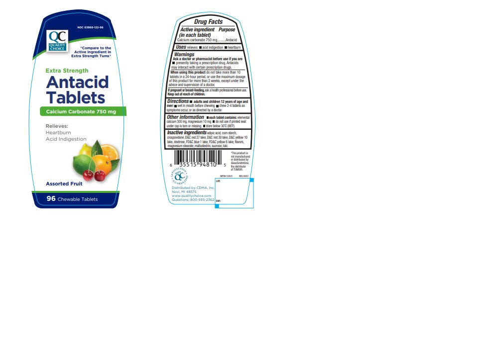 Quality Choice Extra Strength Antacid Assorted Fruit