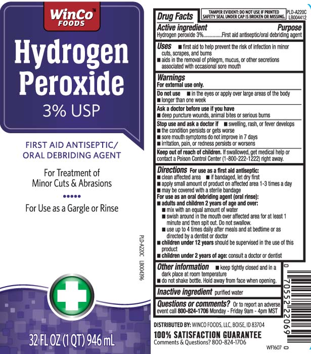 HYDROGEN PEROXIDE 3 PERCENT- hydrogen peroxide liquid