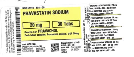 PRAVASTATIN SODIUM tablet