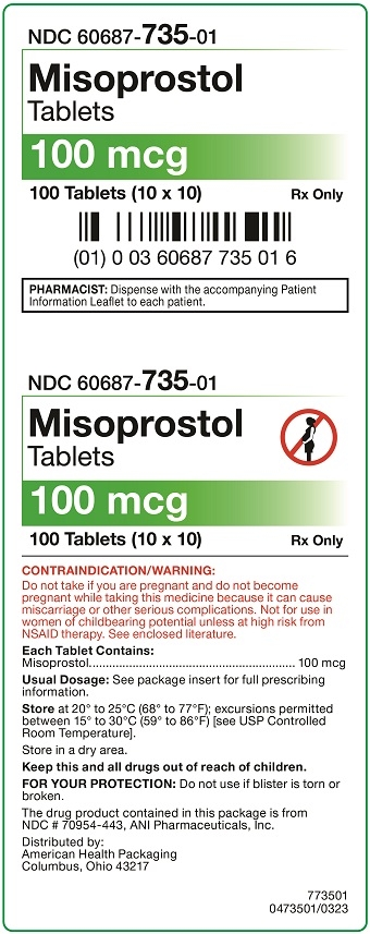 Misoprostol by American Health Packaging MISOPROSTOL tablet