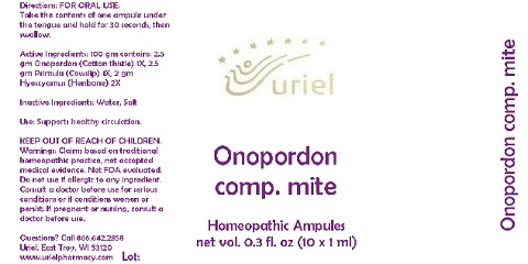 ONOPORDON COMP. MITE liquid