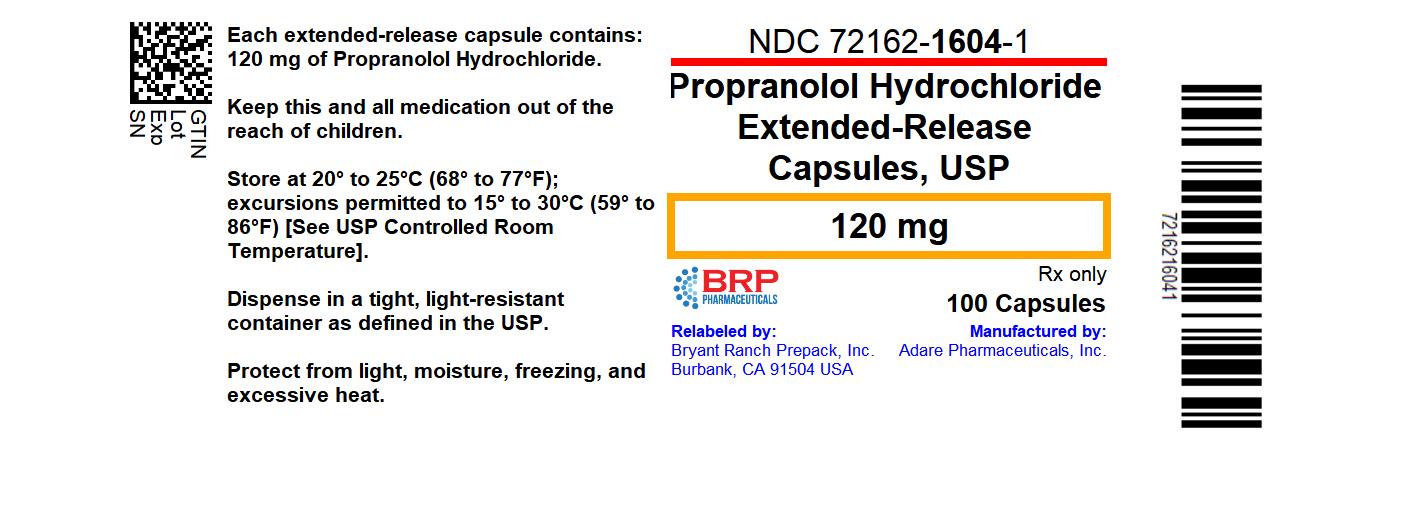 PROPRANOLOL HYDROCHLORIDE capsule, extended release
