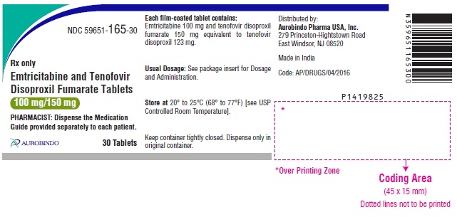 EMTRICITABINE AND TENOFOVIR DISOPROXIL FUMARATE tablet, film coated