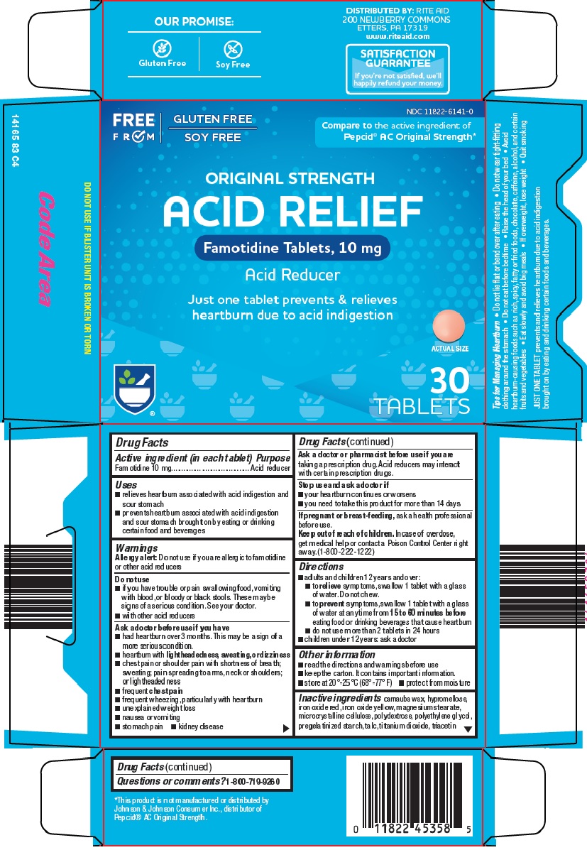 ACID RELIEF- famotidine tablet, film coated