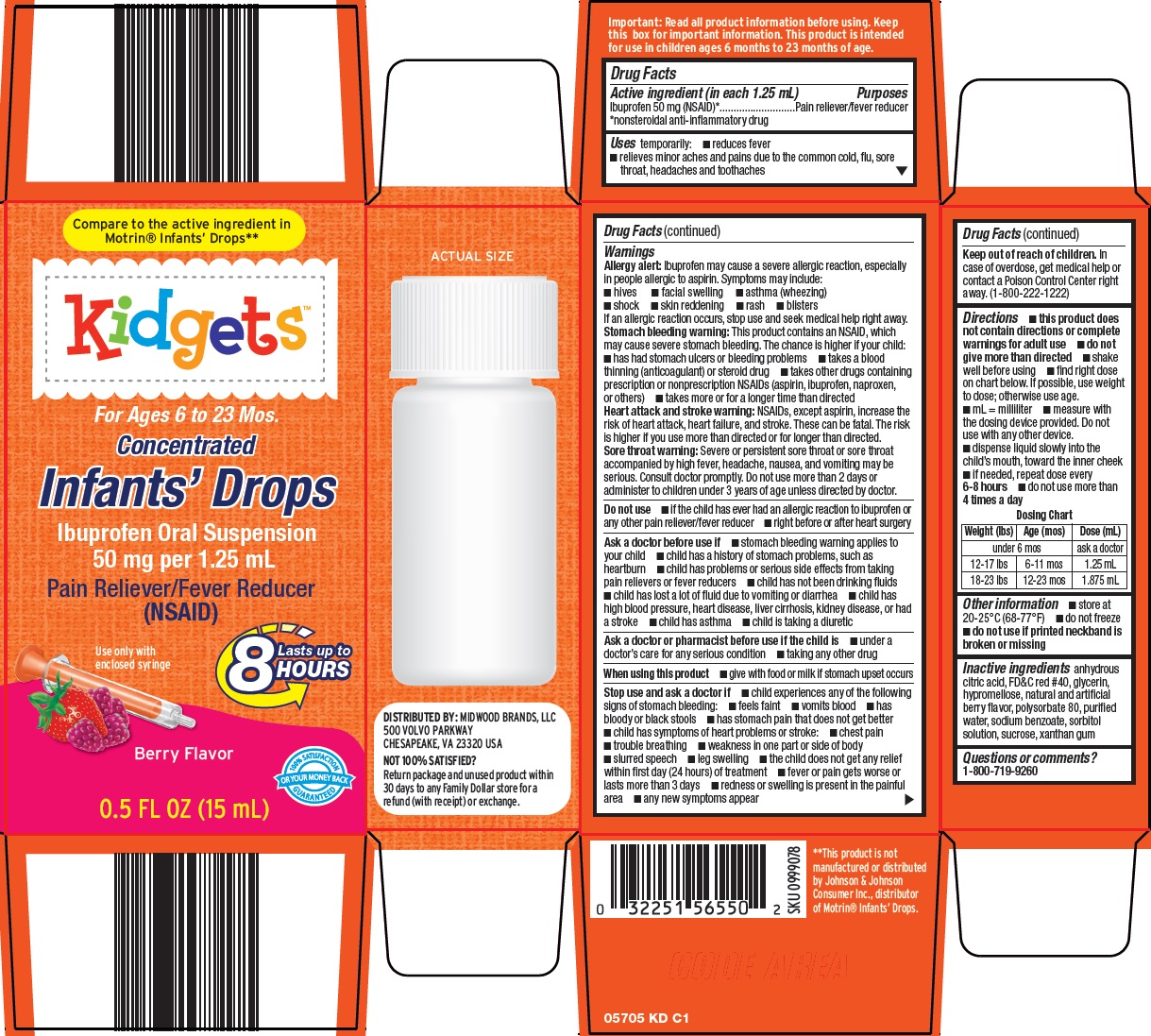 Family Dollar Services, Inc. Infants’ Drops Drug Facts