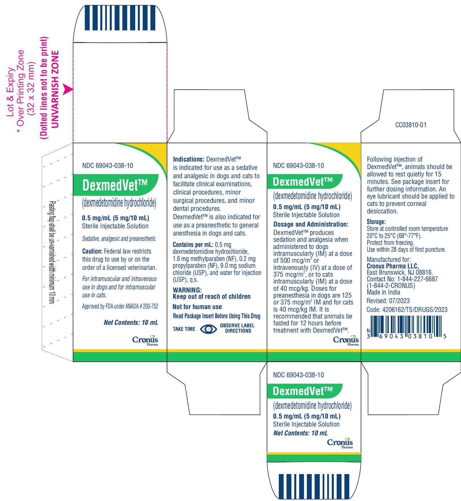 DEXMEDVET- dexmedetomidine hydrochloride injection, solution