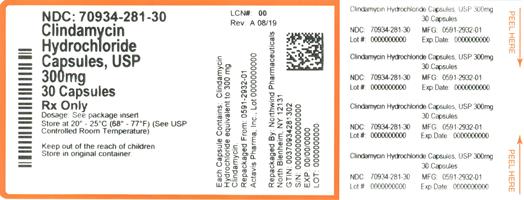 CLINDAMYCIN HYDROCHLORIDE capsule