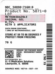 Metronidazole by A-S Medication Solutions METRONIDAZOLE gel