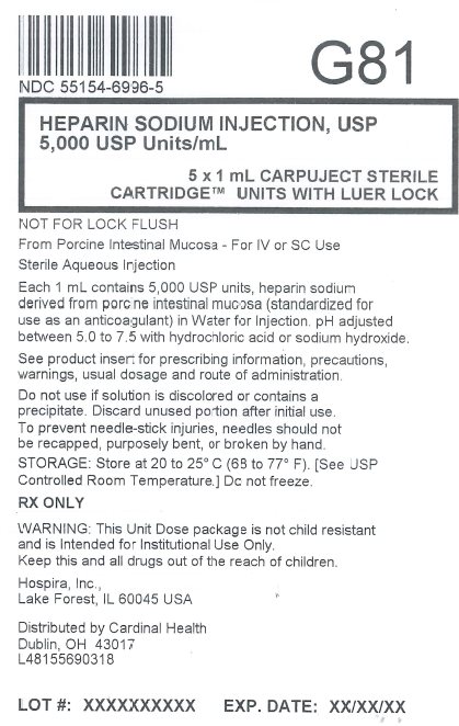 HEPARIN SODIUM injection, solution