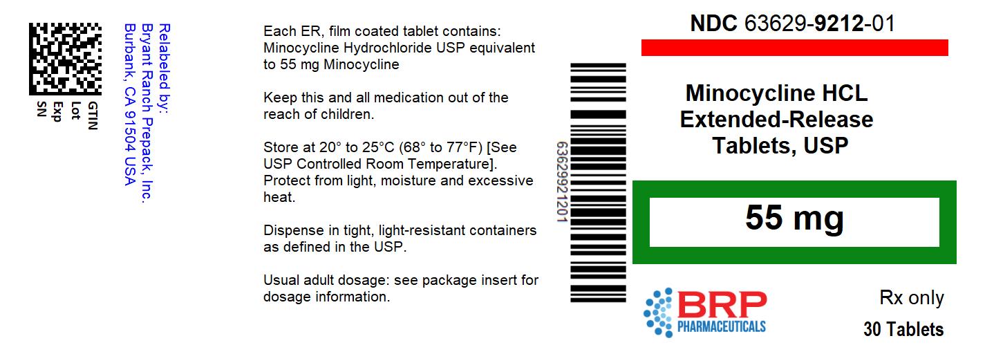 MINOCYCLINE HYDROCHLORIDE tablet, film coated, extended release