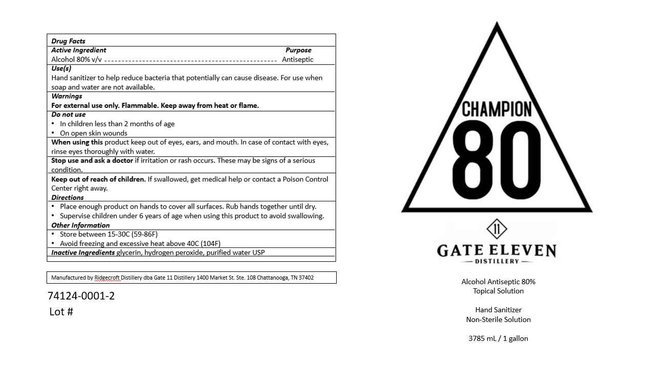 CHAMPION 80- alcohol liquid