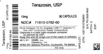 TERAZOSIN HYDROCHLORIDE capsule