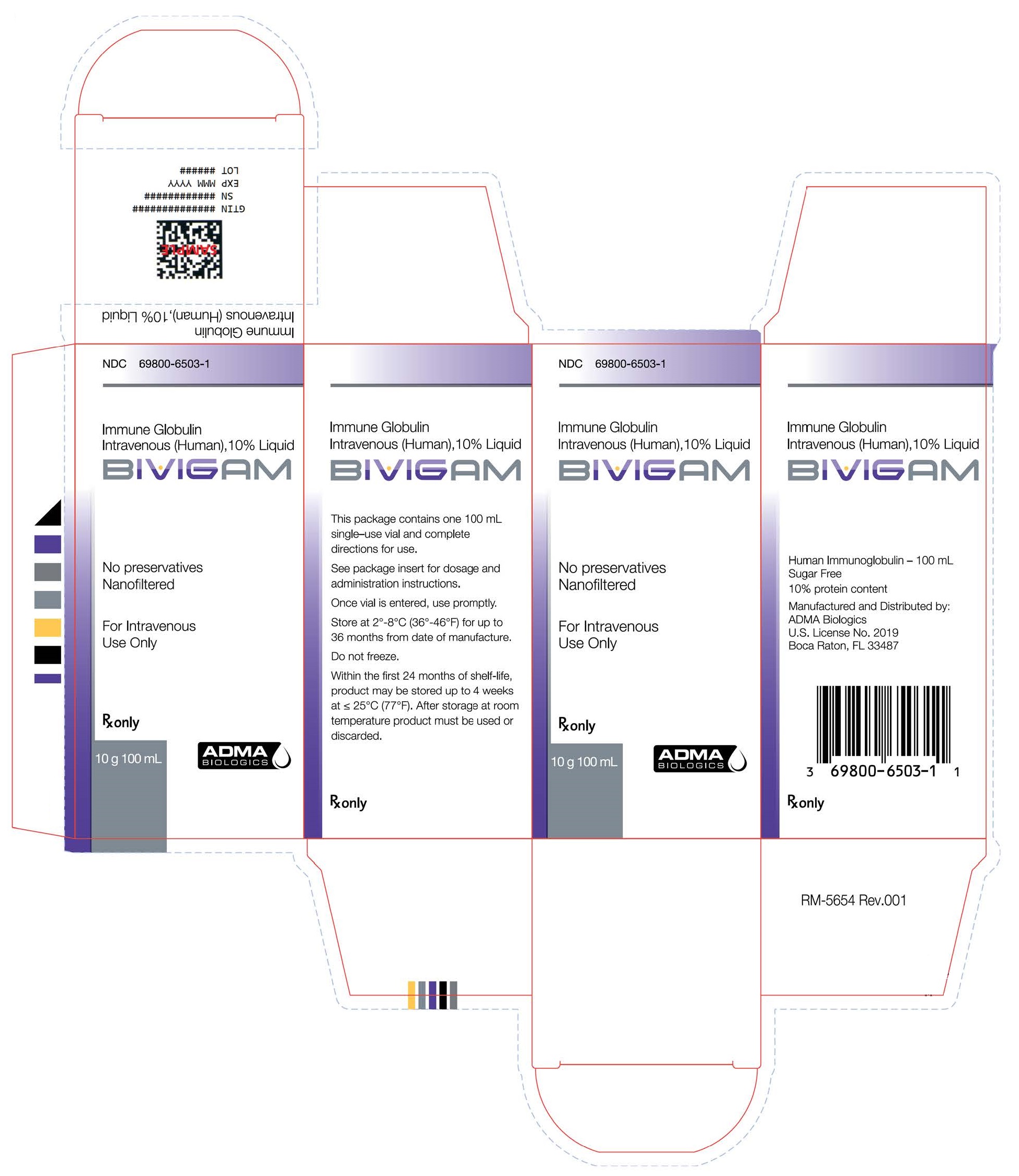 BIVIGAM (immune globulin intravenous- human 10% liquid