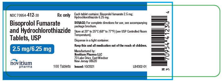 BISOPROLOL FUMARATE AND HYDROCHLOROTHIAZIDE tablet