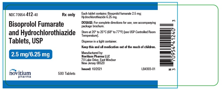 BISOPROLOL FUMARATE AND HYDROCHLOROTHIAZIDE tablet