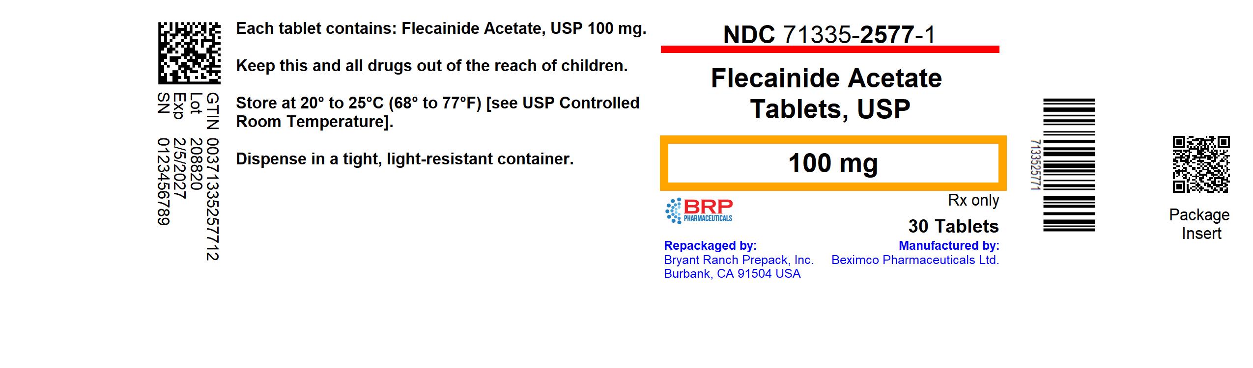 FLECAINIDE ACETATE tablet