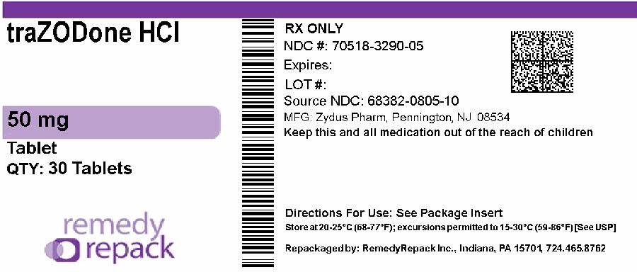 TRAZODONE HYDROCHLORIDE tablet