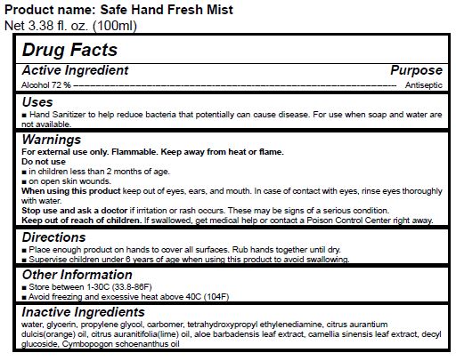 SAFE HAND CLEANER GEL- alcohol gel