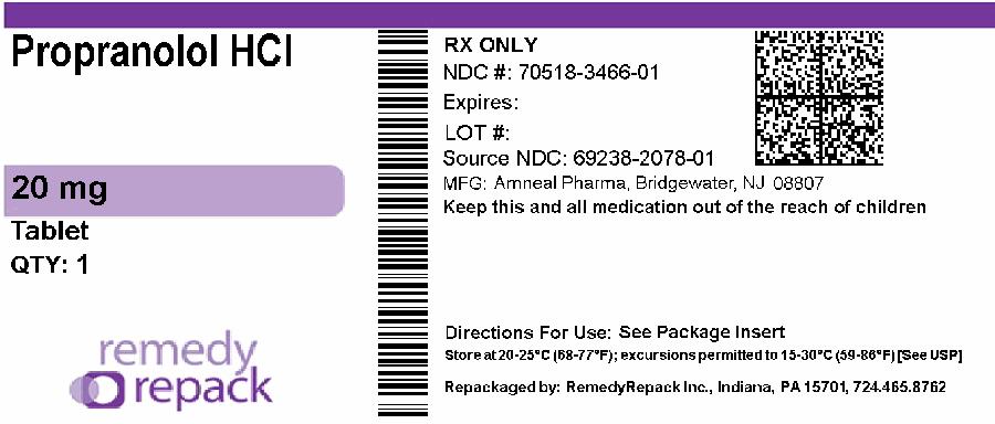 PROPRANOLOL HYDROCHLORIDE tablet