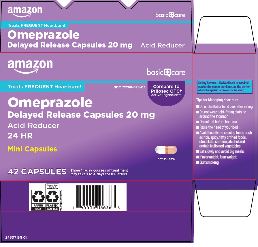 BASIC CARE OMEPRAZOLE- omeprazole magnesium capsule, delayed release