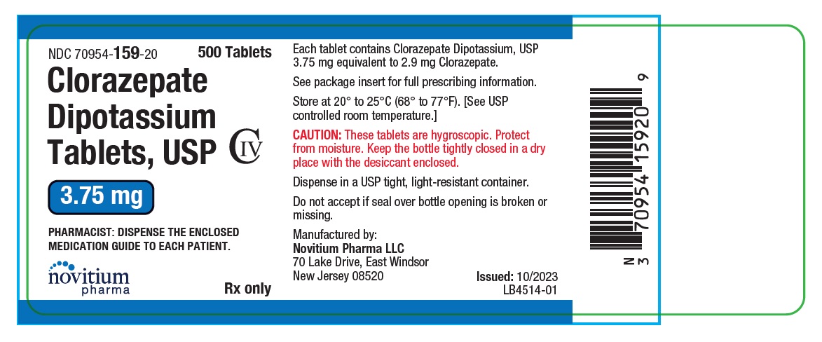 CLORAZEPATE DIPOTASSIUM tablet
