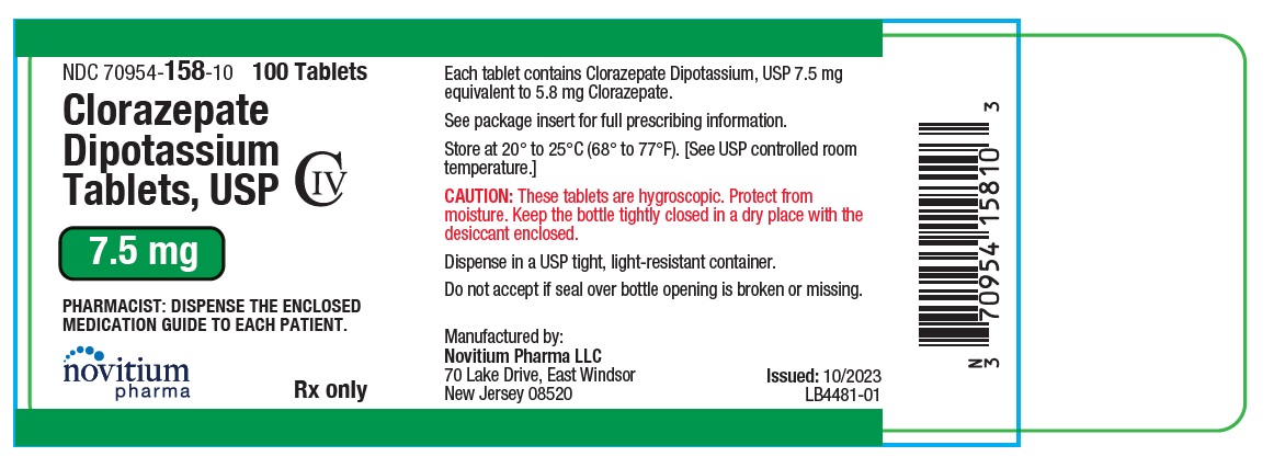 CLORAZEPATE DIPOTASSIUM tablet
