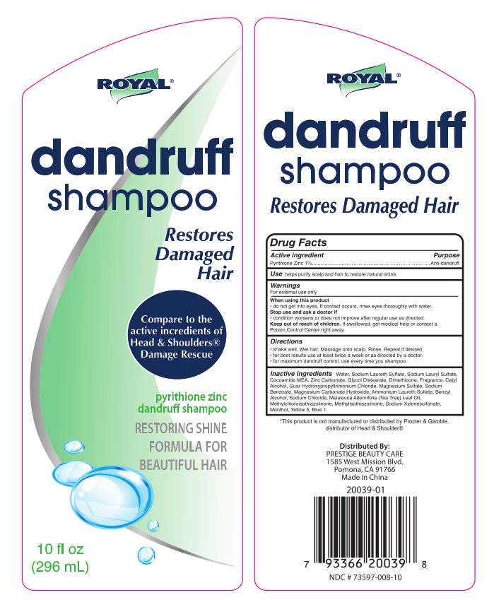 ROYAL DANDRUFF- pyrithione zinc shampoo