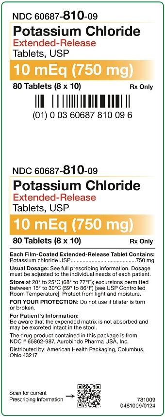 POTASSIUM CHLORIDE tablet, film coated, extended release