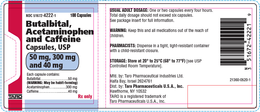 BUTALBITAL, ACETAMINOPHEN AND CAFFEINE- butalbital, acetaminophen, and ...