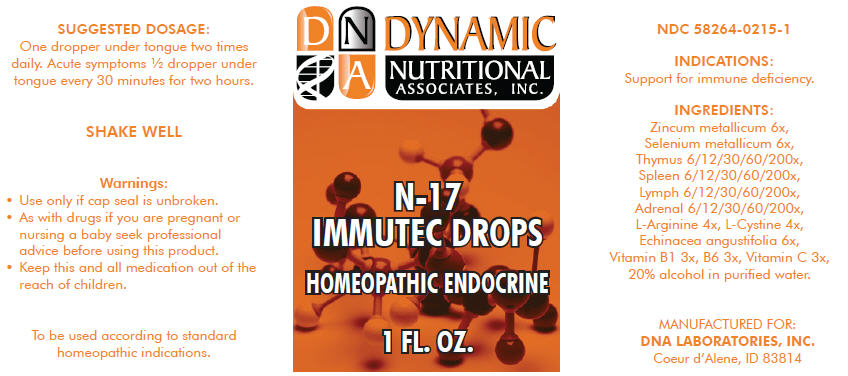 N-17- zinc, selenium, bos taurus thymus, sus scrofa spleen, bos taurus ...
