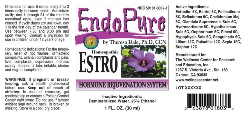 ENDOPURE ESTRO (estradiol, estriol, folliculinum, belladonna ...