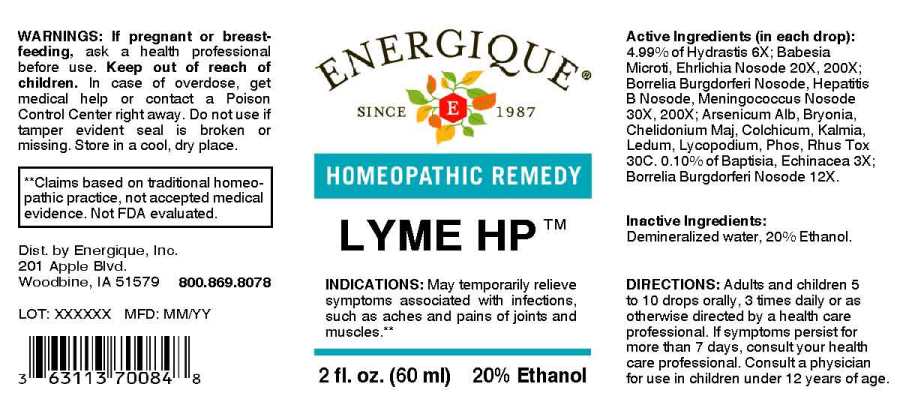 LYME HP (baptisia tinctoria, echinacea (angustifolia), hydrastis ...