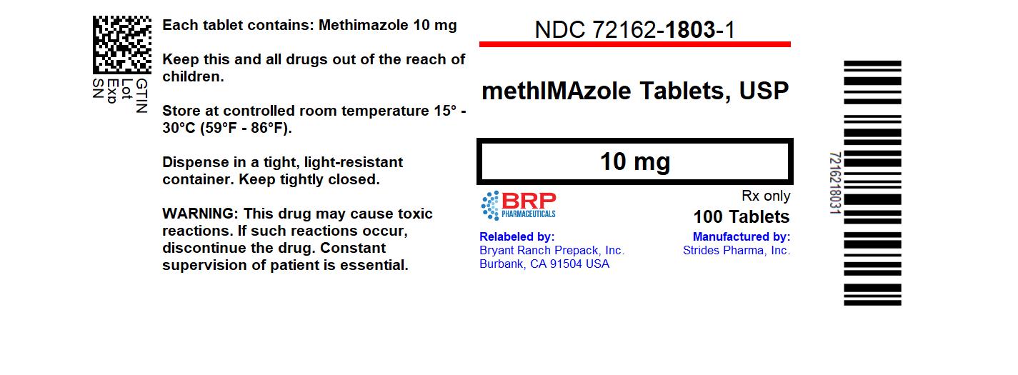 Methimazole by Bryant Ranch Prepack METHIMAZOLE tablet