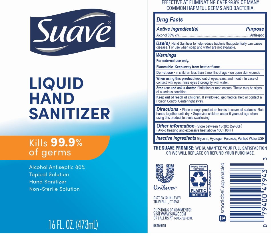 SUAVE- liquid hand sanitizer liquid