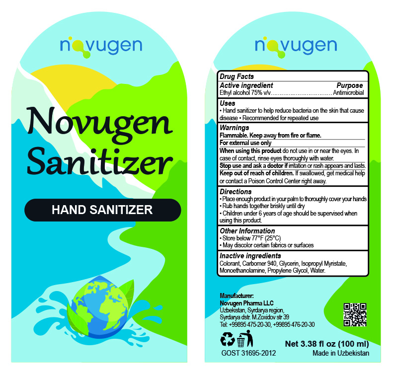 Novugen Sanitizer by NOVUGEN PHARMA LLC