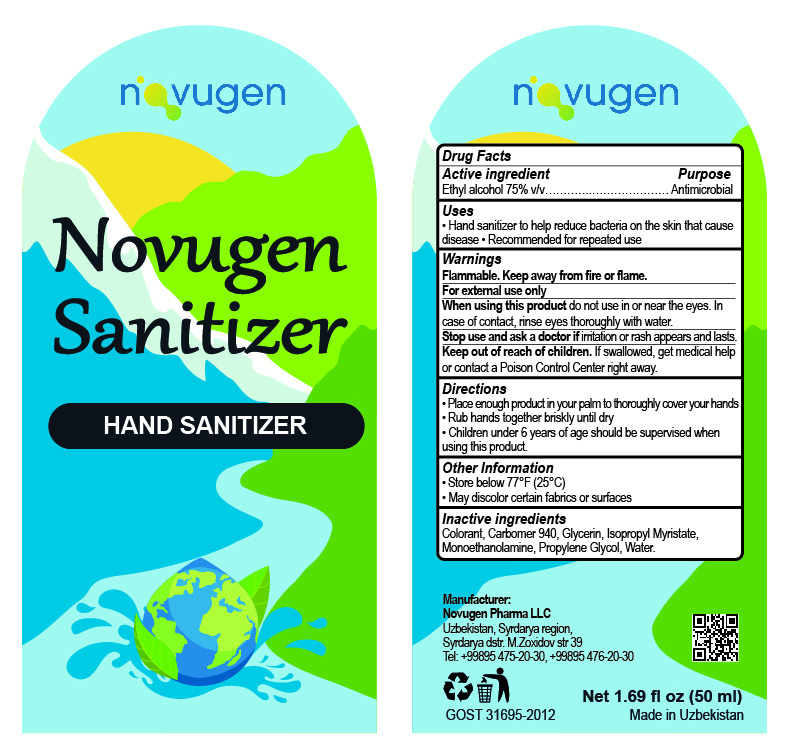 Novugen Sanitizer by NOVUGEN PHARMA LLC