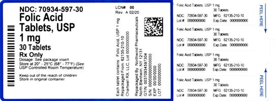 Folic acid by Denton Pharma, Inc. dba Northwind Pharmaceuticals Folic ...