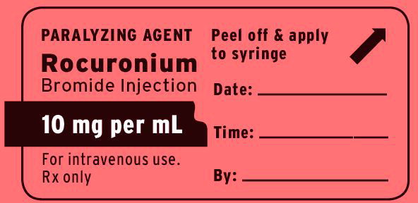 ROCURONIUM- rocuronium bromide injection, solution