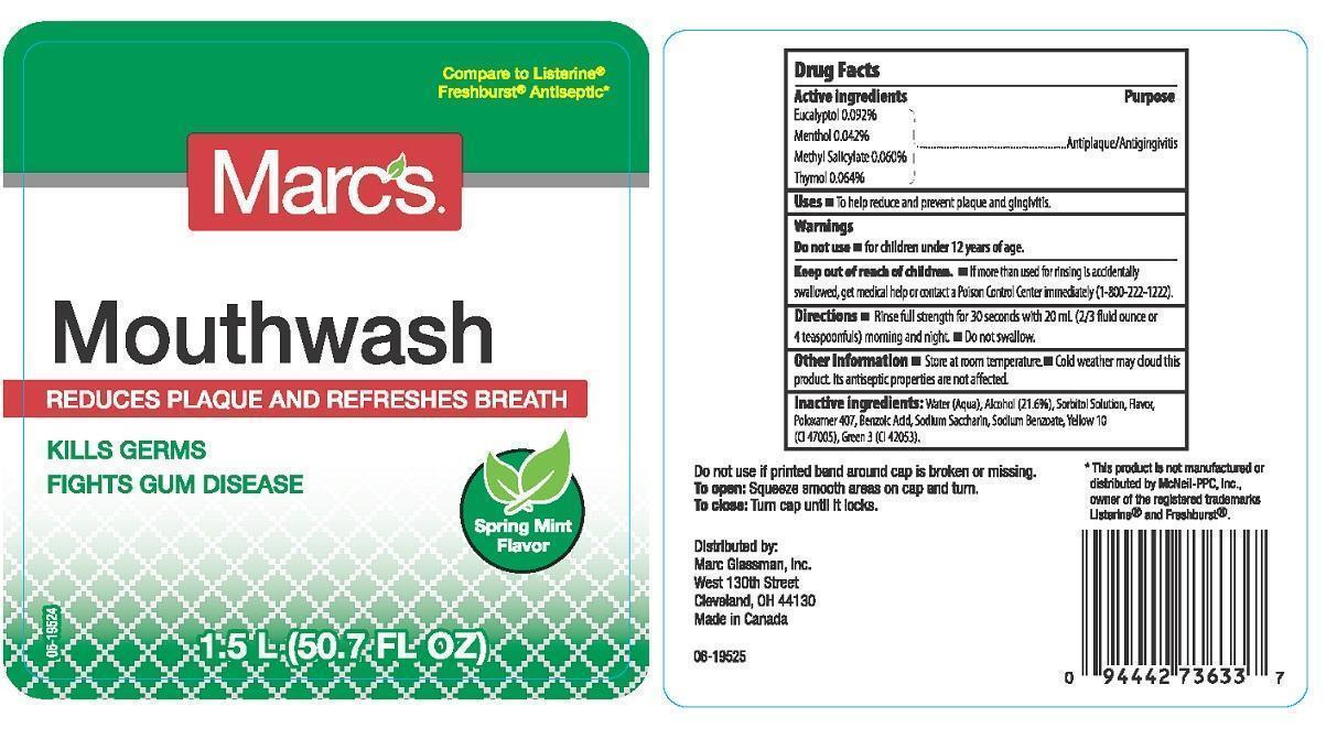 MARCS SPRING MINT- eucalyptol, menthol, methyl salicylate, thymol liquid