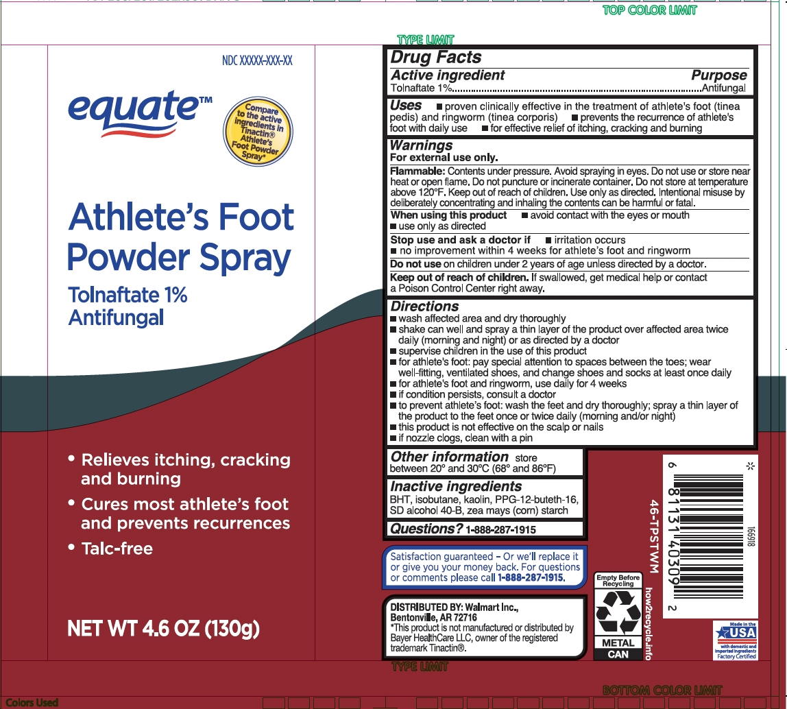 TOLNAFATE- tolnaftate powder spray aerosol, spray