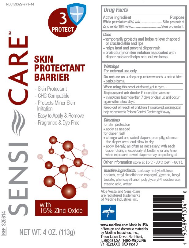 SENSI-CARE- petrolatum, zinc oxide cream